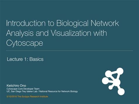 Introduction To Biological Network Analysis And Visualization With