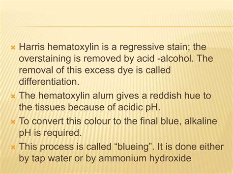 Staining By Hematoxylin And Eosin Pptx
