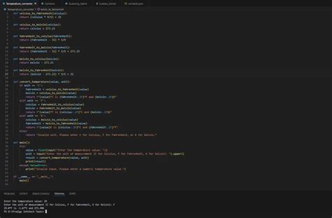 How To Convert Temperatures In Python With Prodigy Infotech Pavan Kumar Posted On The Topic