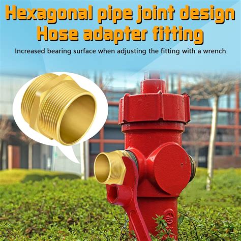 Fire Hydrant Hose Adapter 1 12 Npt X 1 12 Nst Philippines Ubuy