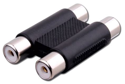 Vanco International Dual Rca Female Jacks To Dual Rca Female Jacks