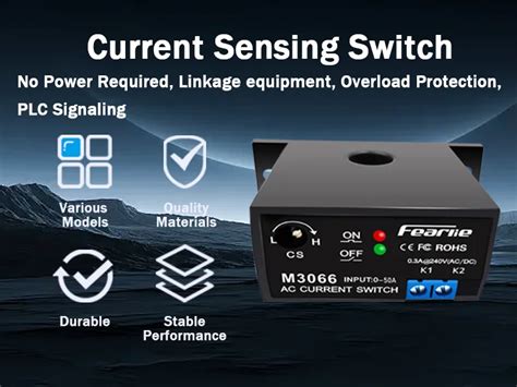 Current Sensing Relay Ac 0 50a Smart Monitoring Solution
