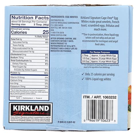 Costco Eggs Nutrition Facts At Ian Milligan Blog