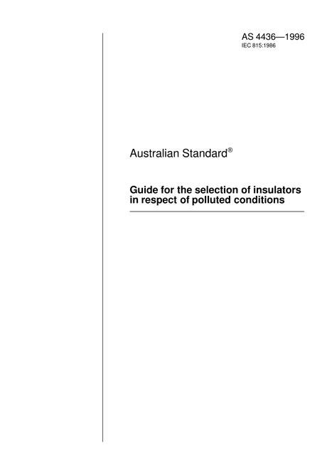 As 4436 19961996 Edition Pdf