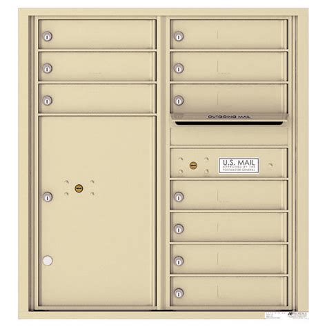 4c Commercial Mailbox Wall Mt Usps Approved Total Tenant Compartmen