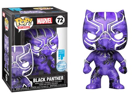 Figurka Czarna Pantera Z Serii Art Series Funko Pop Vinyl Marvel