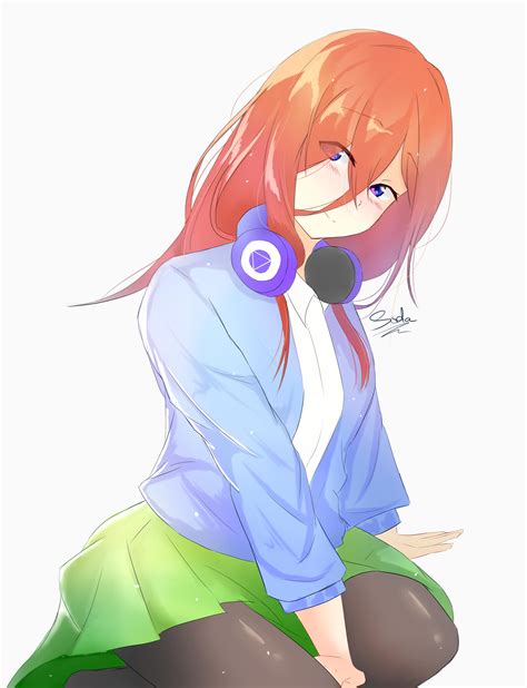Miku Nakano Fanart From The Quintessential Quintuplets Scrolller