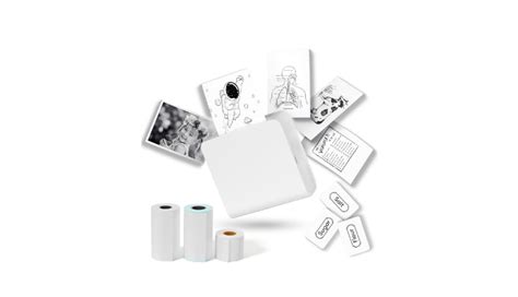 Ewonlife Mini Printer Wireless Portable Sticker Printer Therma