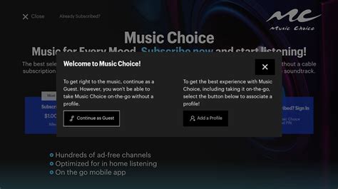 How Do I Subscribe To Music Choice Music Choice
