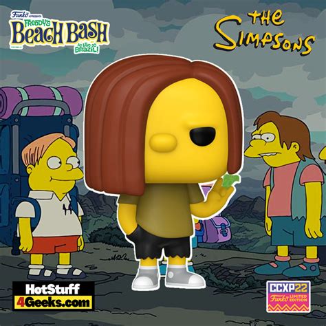 2022 Ccxp The Simpsons Dolph Starbeam Funko Pop Exclusive