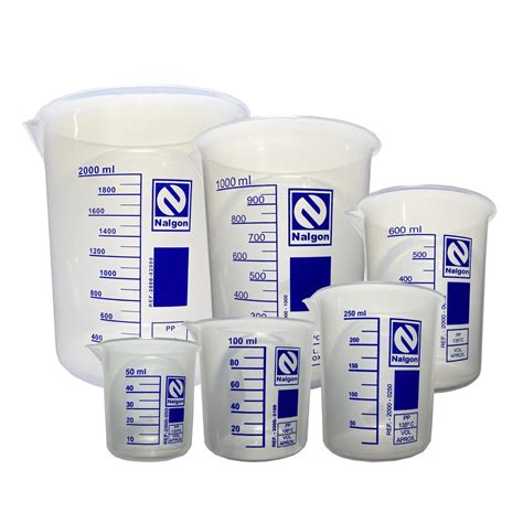 Becker Bequer Em Pp 50 100 250 600 1000 2000 Ml Kit