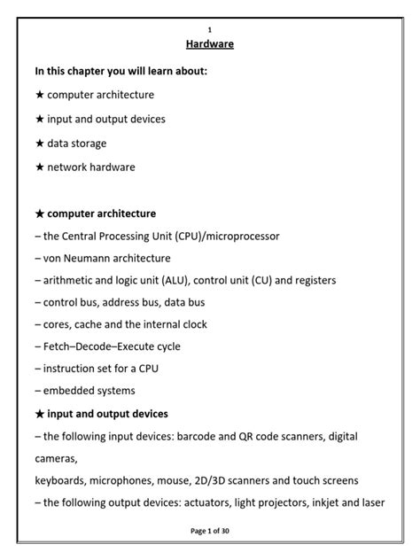 Chapter 3 Hardware Summary P1 Download Free Pdf Central