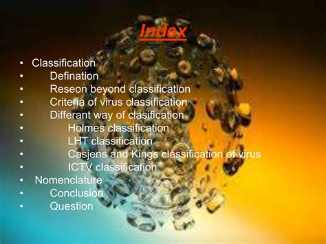 Classification And Nomenclature Of Different Groups Of Viruses Pptx