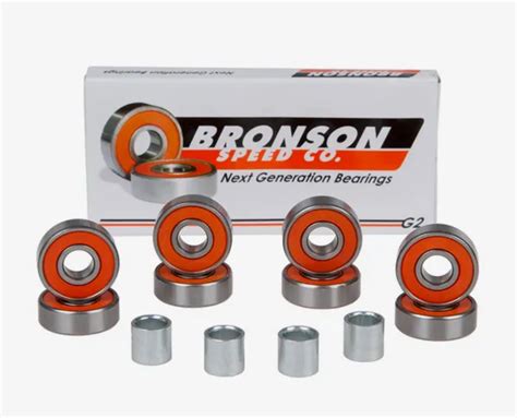 Bronson Speed Co Bronson Speed Co G2 Skateboard Bearings Trick Tech