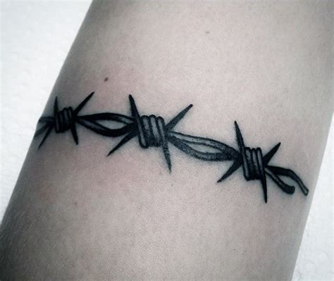 Arm Tattoos Barbed Wire At Ella Kendall Blog