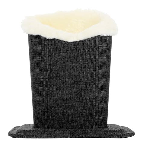 Pamingono 1 Set Plush Holder For Eyeglasses Black For Office Decor