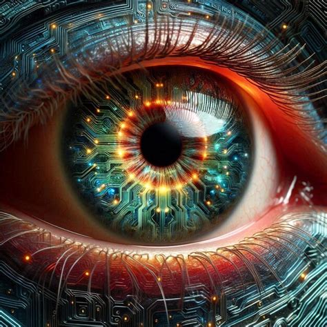 The Relationship Between Eye Iris Features And Genetic Disorders Premium Ai Generated Image