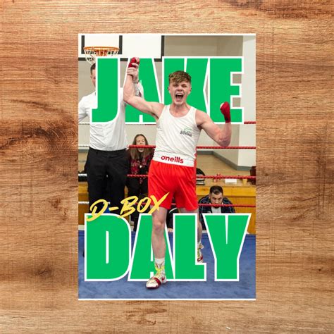 Jake Daly Fight Night The Amateur Boxing Cards