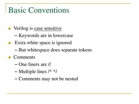 Ppt Verilog Hdl Powerpoint Presentation Free Download Id5599387