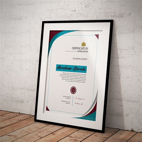 Certificate On Behance