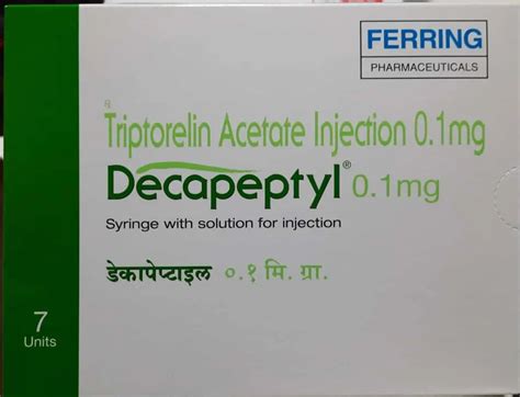 Decapeptyl Triptorelin Acetate Injection At ₹ 2200 Box Ahmedabad Id 2850443245162