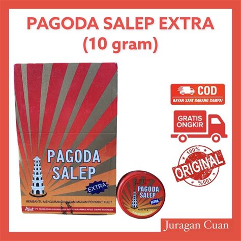 Jual Salep Pagoda Extra 10 Gram Salep Kulit Gatal Gatal Indonesiashopee Indonesia