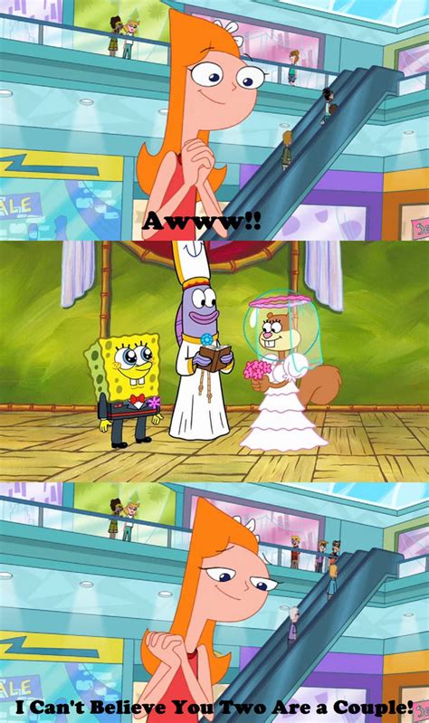 Candace Ships Spongebob X Sandy By Colmodo On Deviantart