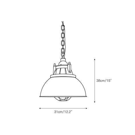 Bulkhead Cage Pendant Light Radilum