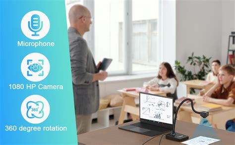 Usb Document Camera For Teachers Webcam For Distance Learningmanual