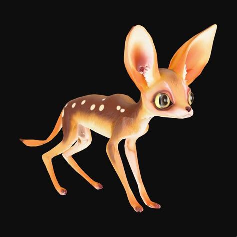 Jerboa Stylized Pokemon Eyes Download Free 3d Models Generated