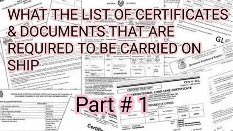 Vessel Class Certificate At Carla Apgar Blog