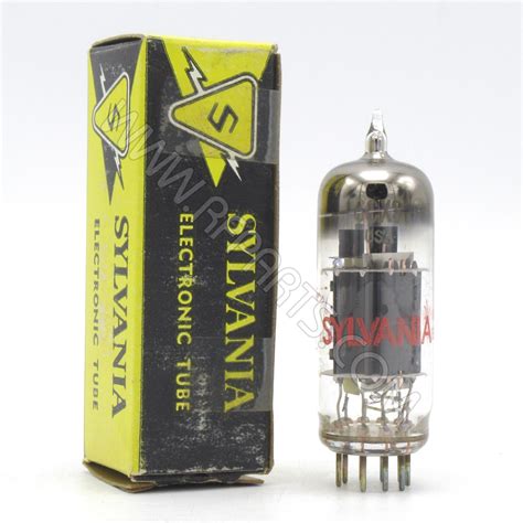 6cx8 Sylvania Triode Pentode Tube New Old Stock New In Box