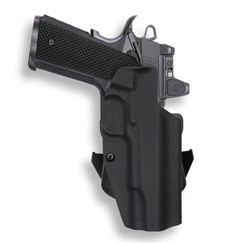 Kimber 1911 5 45acp No Rail Only Red Dot Optic Cut Owb Holster