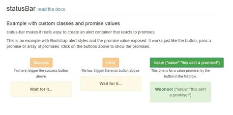 Promise Aware Angularjs Directive And Ui Elements Angular Script