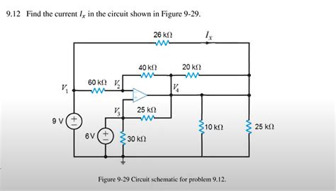 Solved Find The Current Ix In The Circuit Shown In Chegg Com