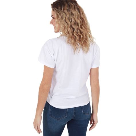 Remera M C Marfil Denim Mujer Fuera De Serie Unicentro Tienda Online
