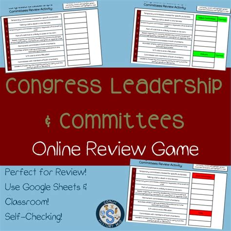 Legislative Branch Leadership Committees And Lawmaking Online Review