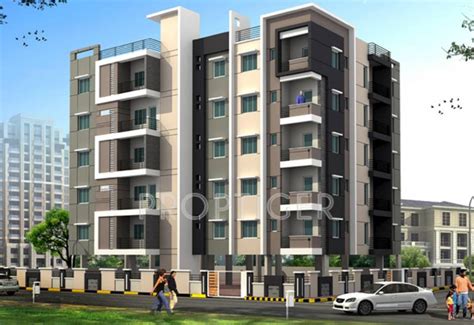 Main Elevation Image Of Navya Constructions Gvr Towers Unit Available