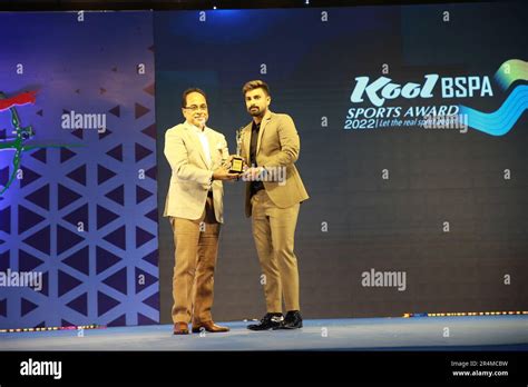 Bangladesh Wicketkeeper Batter Litton Kumar Das Received The Cricketer Of The Year Ward From