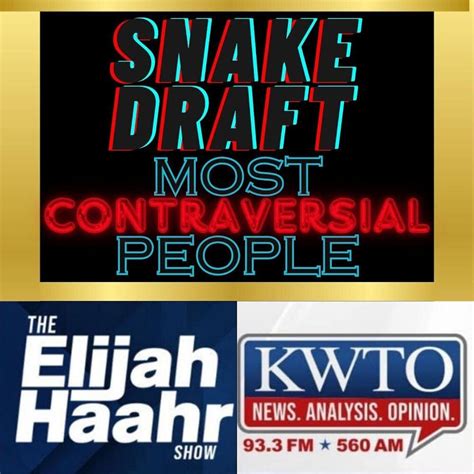 Snake Draft Best Bar Songs The Elijah Haahr Show Podcast Listen