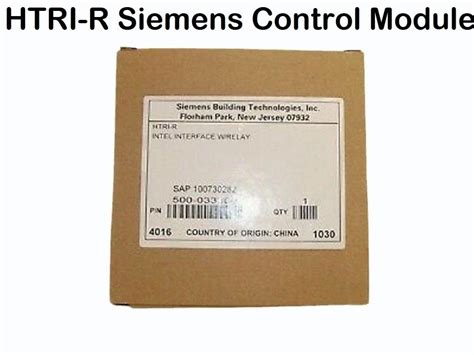 24vdc Htri R Siemens Control Module For Fire Alarm Panel 24 Vdc At