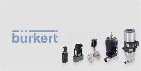 Клапаны Bürkert — купить в ПРОМИМПОРТ