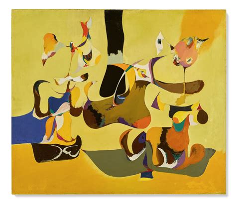 Arshile Gorky Garden In Sochi 1940 1941 Mutualart