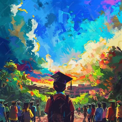 Premium Photo Student Graduated Class Of The School Graduation