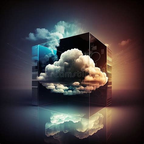 Cloud Computing Technology Concept Stock Illustration Illustration Of
