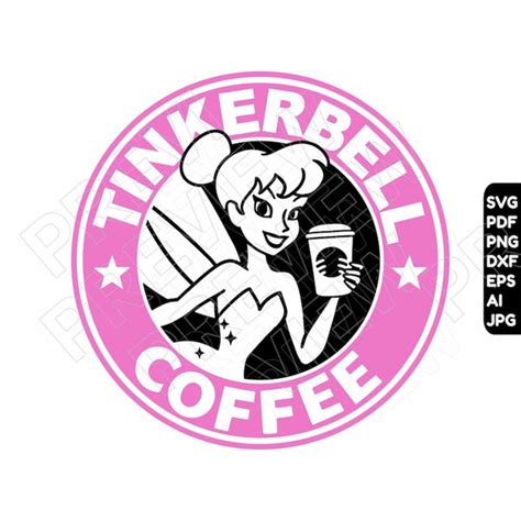 Tinkerbell Svg Png Dxf Clipart Cricut Cut File Layered By Inspire