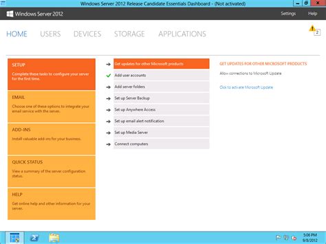 A Server For The Rest Of Us Hands On With Windows Server 2012 Essentials Ars Technica