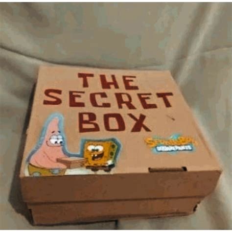 Te Secret Box Most Complete Have Spongebob Shopee Philippines