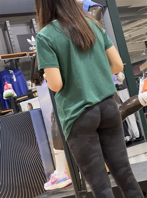 Super Cute Dsg Worker In Tight Black Leggings My Favorite Catch Yet