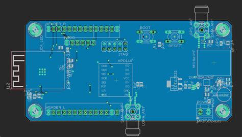 Pcb Review Esp32 Lora And Gps Board Rprintedcircuitboard